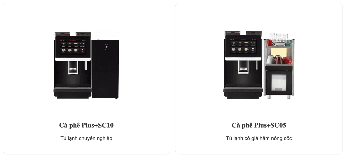 Máy pha cà phê tự động Dr.Coffee Bar Plus | Thời Đại Coffee| Nhập khẩu ...